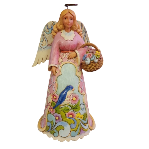 Jim Shore | Accents | Jim Shore Heartwood Creek 43382 Rejoice In Spring ...